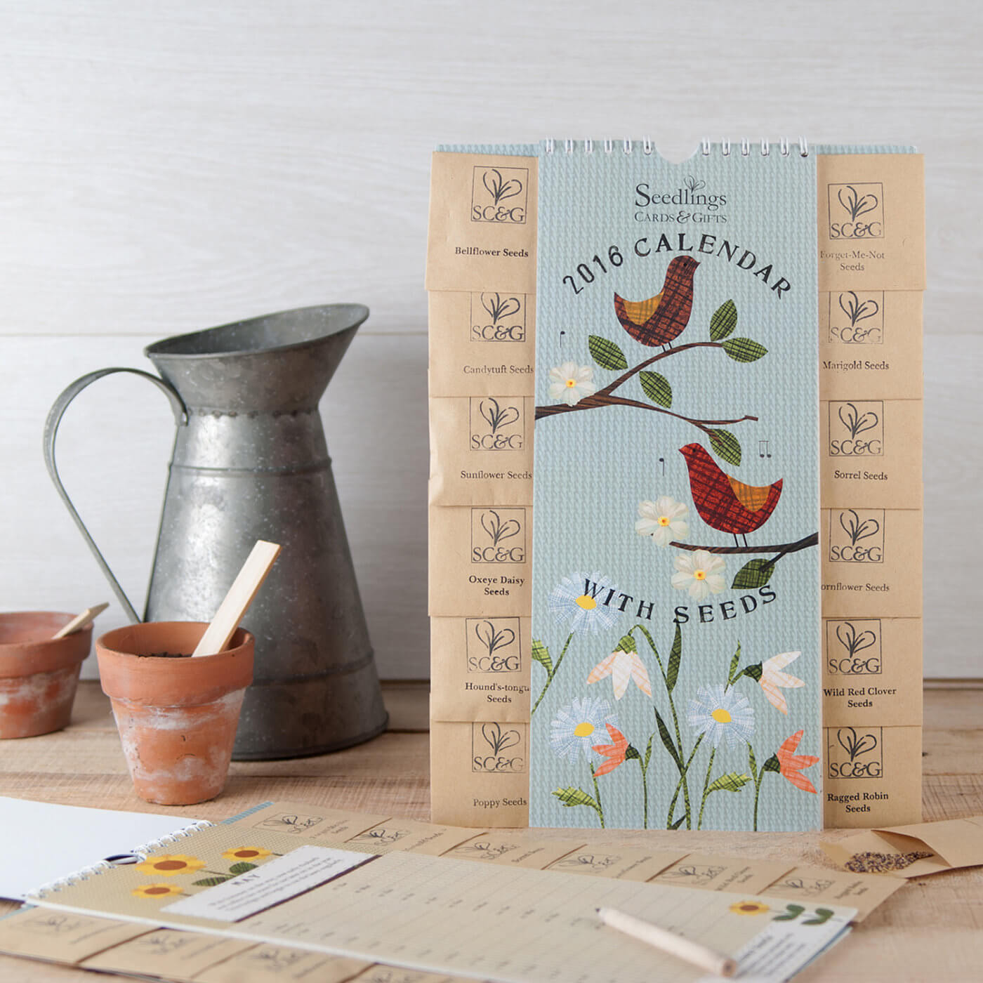 Seedlings Gifts & Cards Calender - Wishes of Cudworth